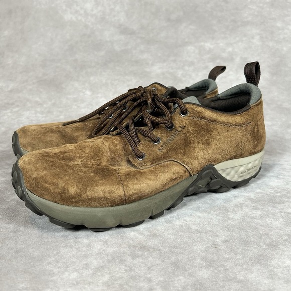 Merrell | Shoes | Merrell Jungle Lace Shoes Mens 9 Dark Earth Brown ...